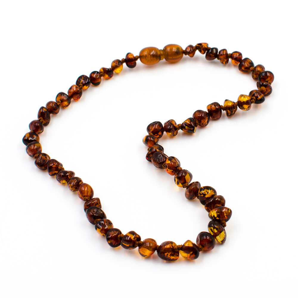 Collier Ambre Bébé Perles Baroques - 123Ambre