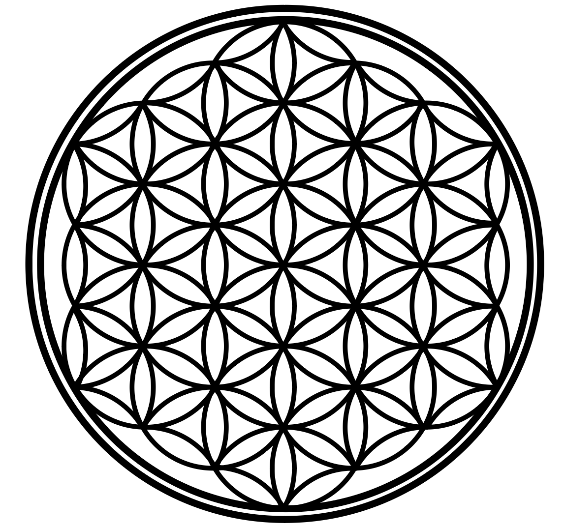 Fleur de vie : signification, bienfaits, modèles à imprimer gratuits ...